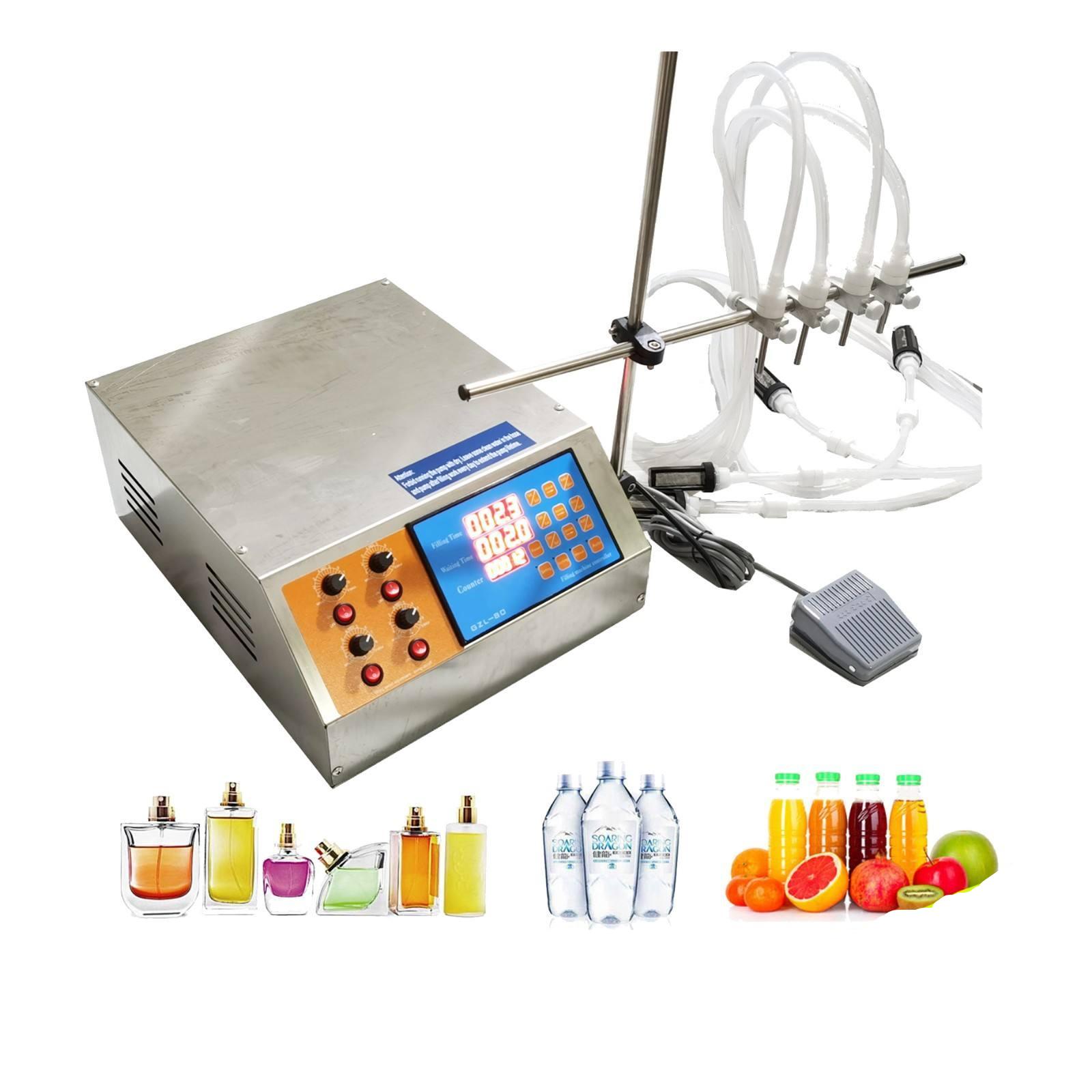 4 Heads Perfume Filling Machines