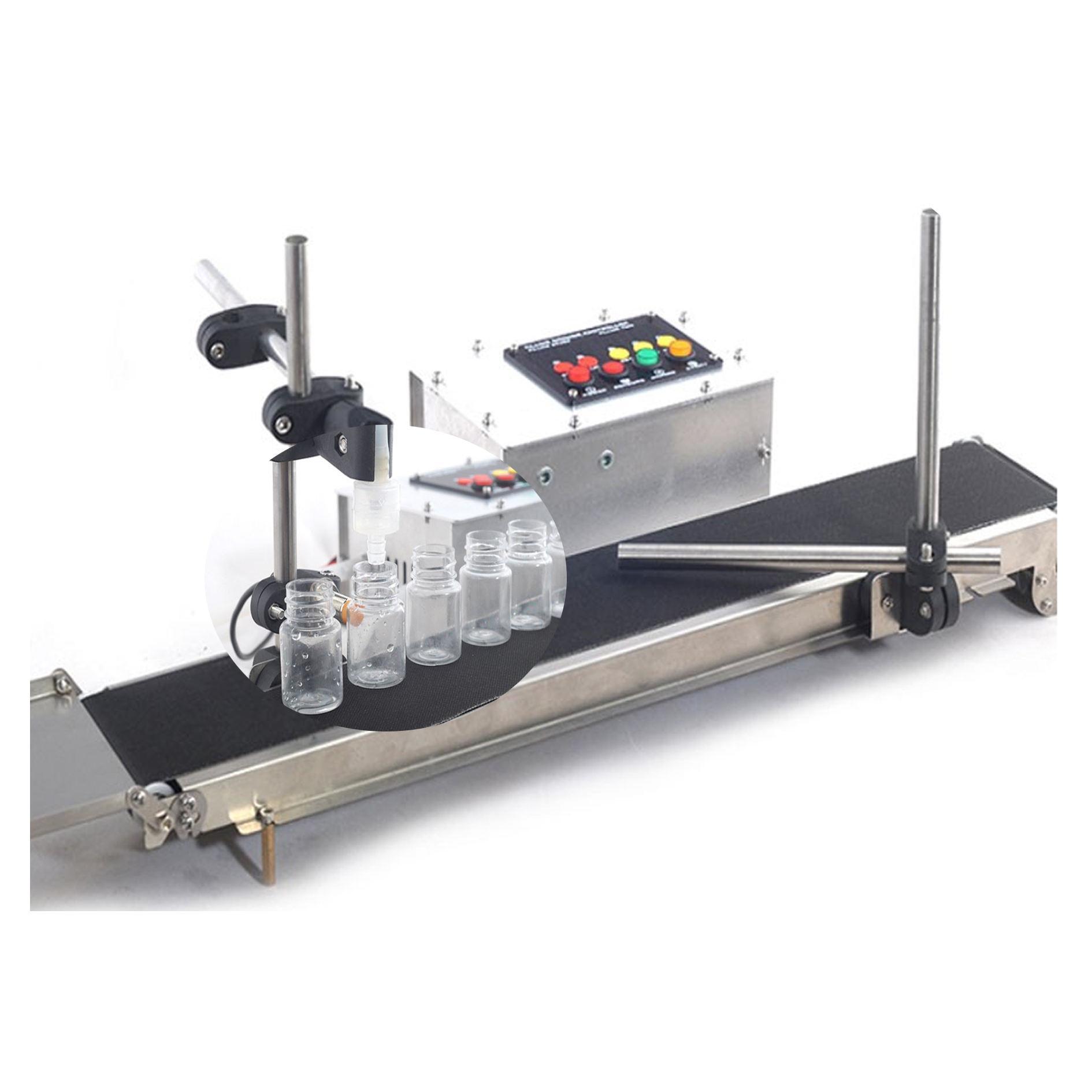 Automatic Perfume Filling Machines with Conveyor Belts