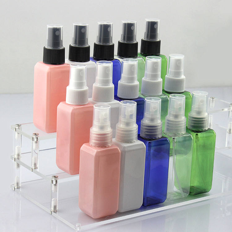 50 ml Square Plastic Perfume Bottles