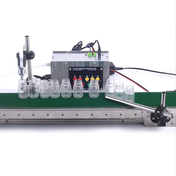 Automatic Perfume Filling Machines with Conveyor Belts