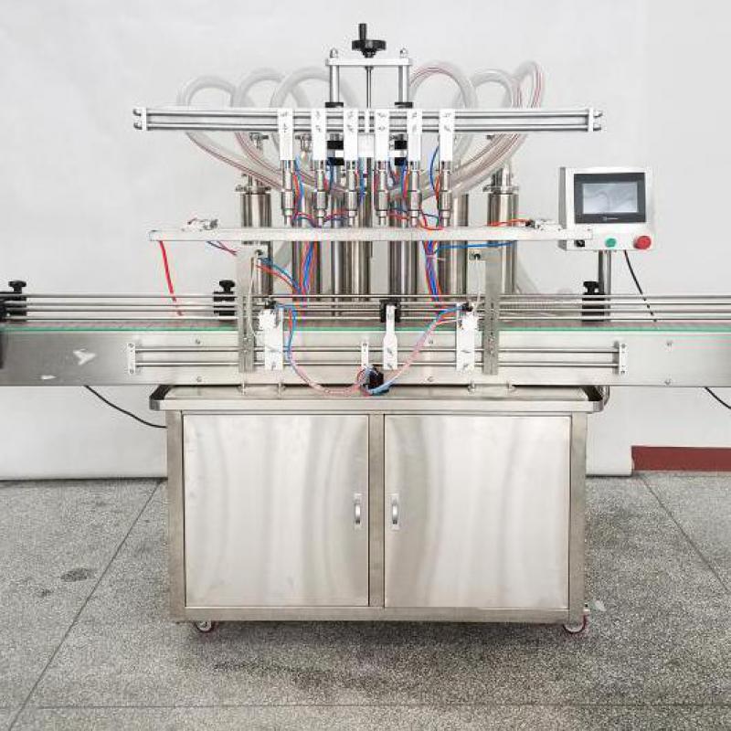 Automatic Liquid Filling Machines with Conveyor Belts